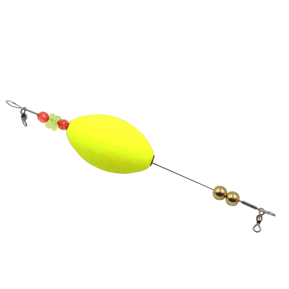 BE-TOOL 1/4/8PCS Fishing Float with Bead, Soft Foam Fishing Floats ...