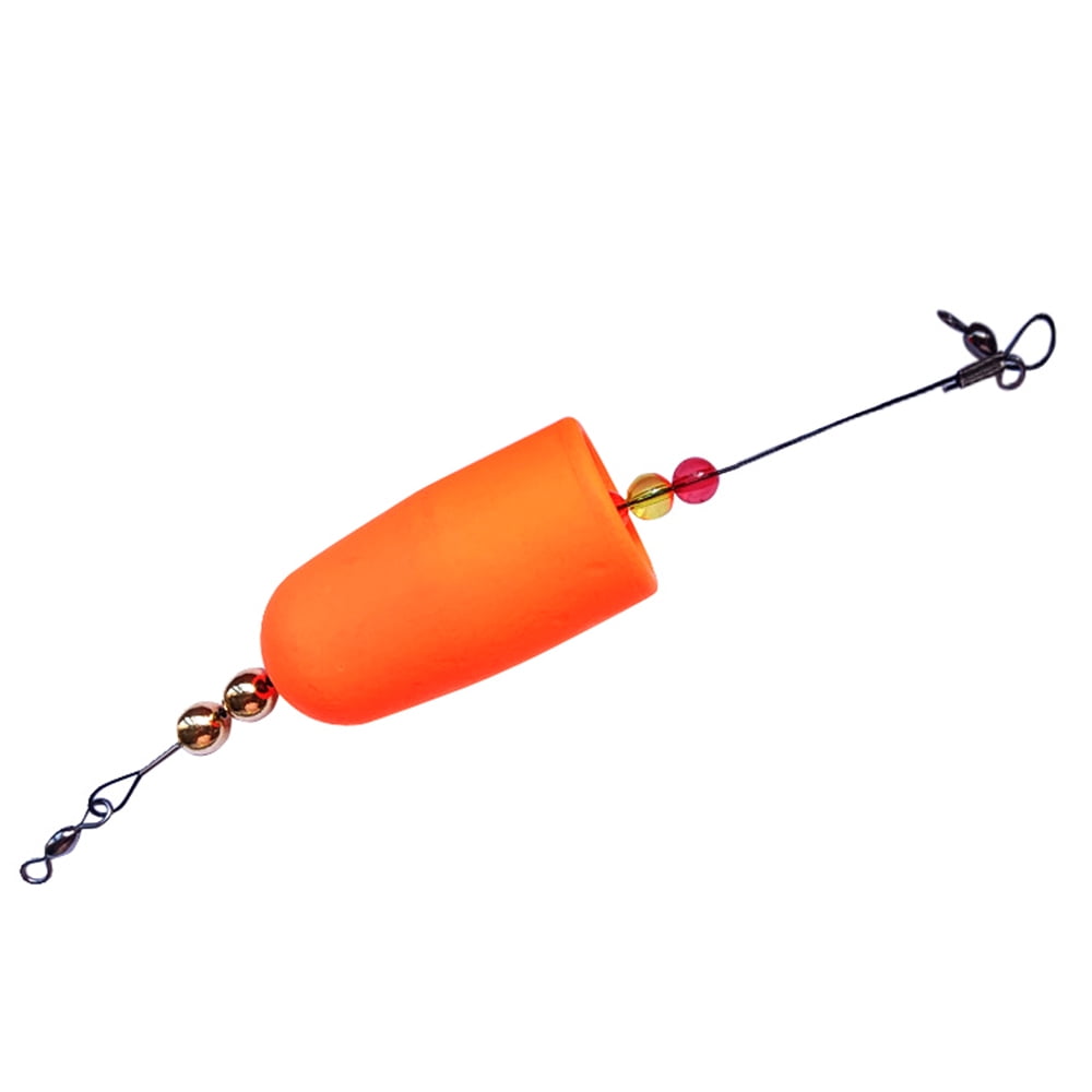 BE-TOOL 1/4/8PCS Fishing Float with Bead, Soft Foam Fishing Floats ...