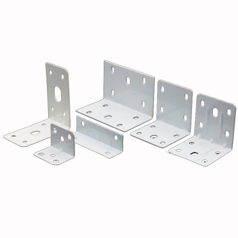 BE-TOOL 1PCS/5PCS Corner Bracket Stainless Steel L Brackets for Shelves ...