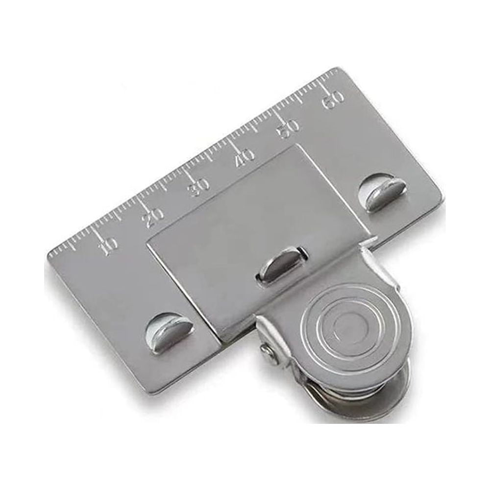 BE-TOOL 1PCS Measuring Tape Clip Stainless Steel Measuring Scale Ruler ...