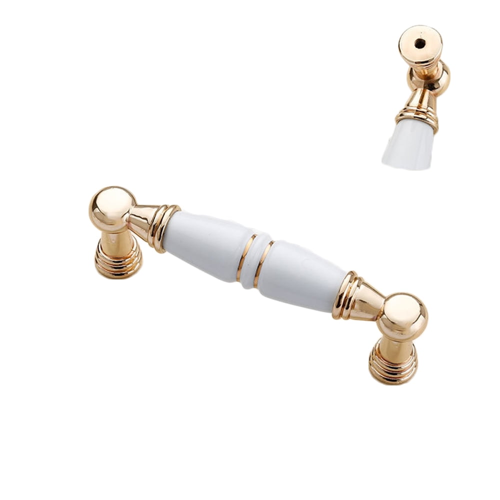 BE-TOOL 2 Pack Ceramic Cabinet Handle Zinc Alloy Cabinet Handle 3.7 ...
