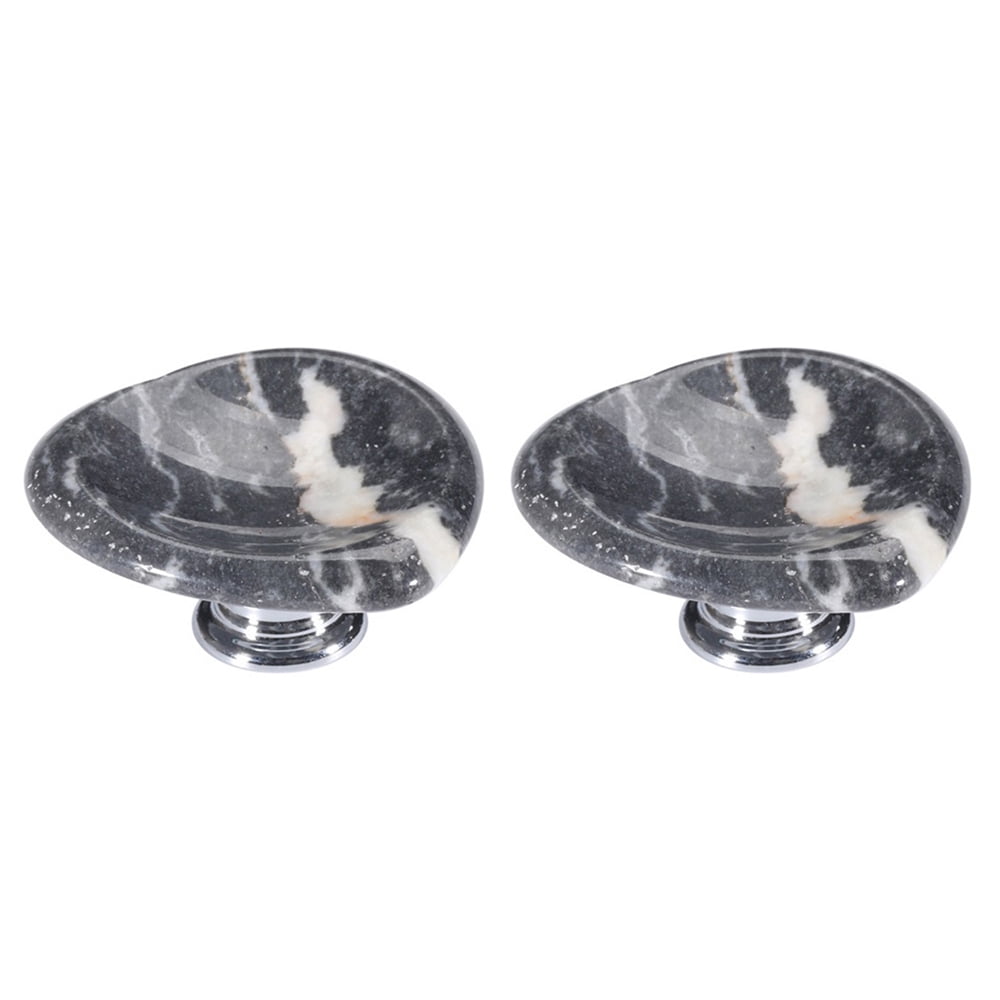 BE-TOOL 2PCS Natural Stone Knob, Heart-Shaped Cabinet Pull Handles, Drawer Exterior Knob for ...