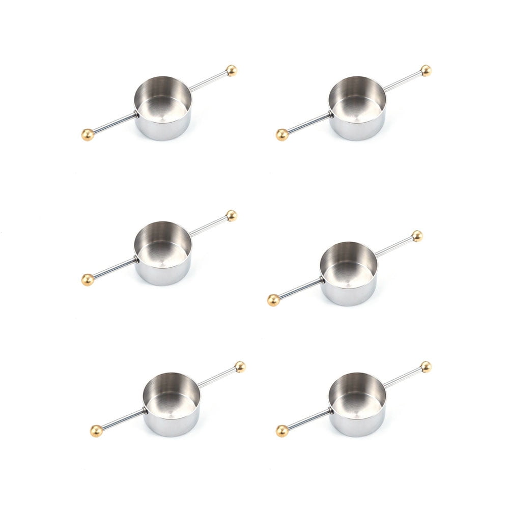 BE-TOOL 30ml Stainless Steel Round Head Whisky Measuring Device with ...