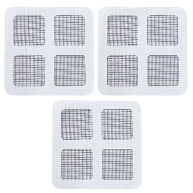 BE-TOOL 3PCS Fly Screen Window Repair Patches Self Adhesive Fiberglass ...