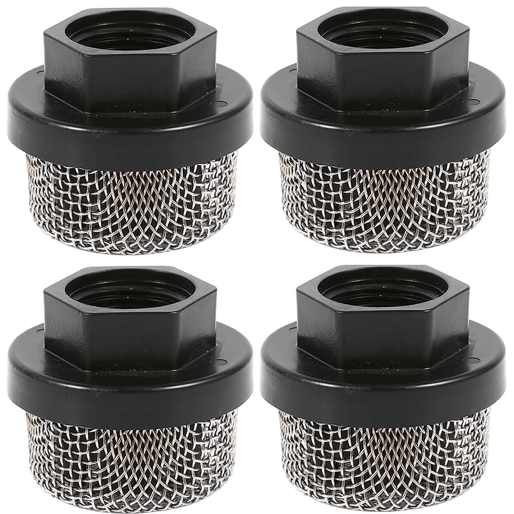 BE-TOOL 4Pcs Inlet Filter Strainer Screen, 1'' Hose Inlet Strainer ...