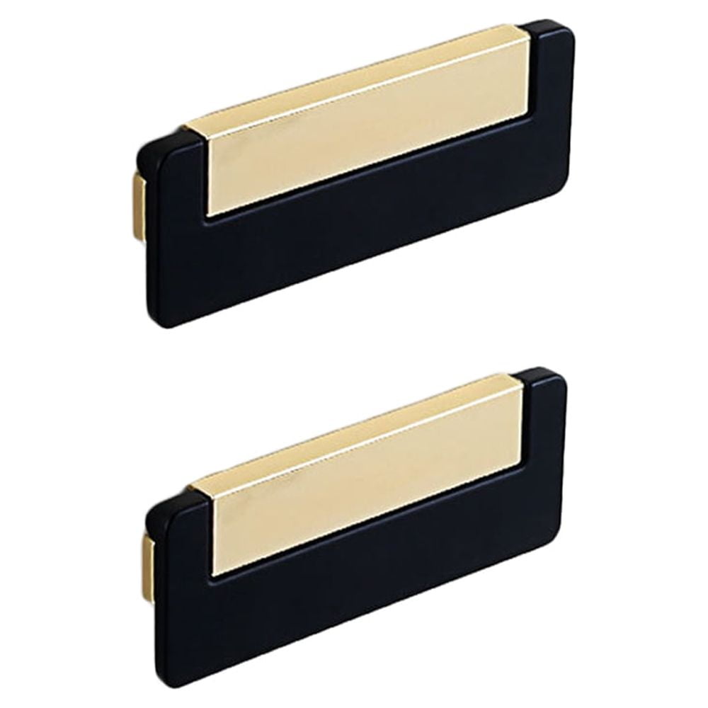 BE-TOOL 5 Pack Zinc Alloy Flush Pull Handle Sliding Closet Door Handles ...