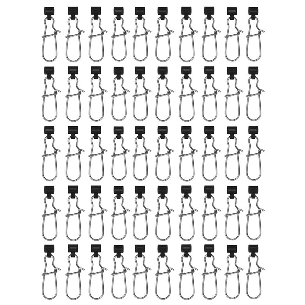 BE-TOOL 50Pcs Fishing Sinker Sliders Stainless Steel Pin Catfishing Rig ...
