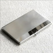 SENHAI 2 Pack Business Card Cases, Stainless Steel Storage Protective ...