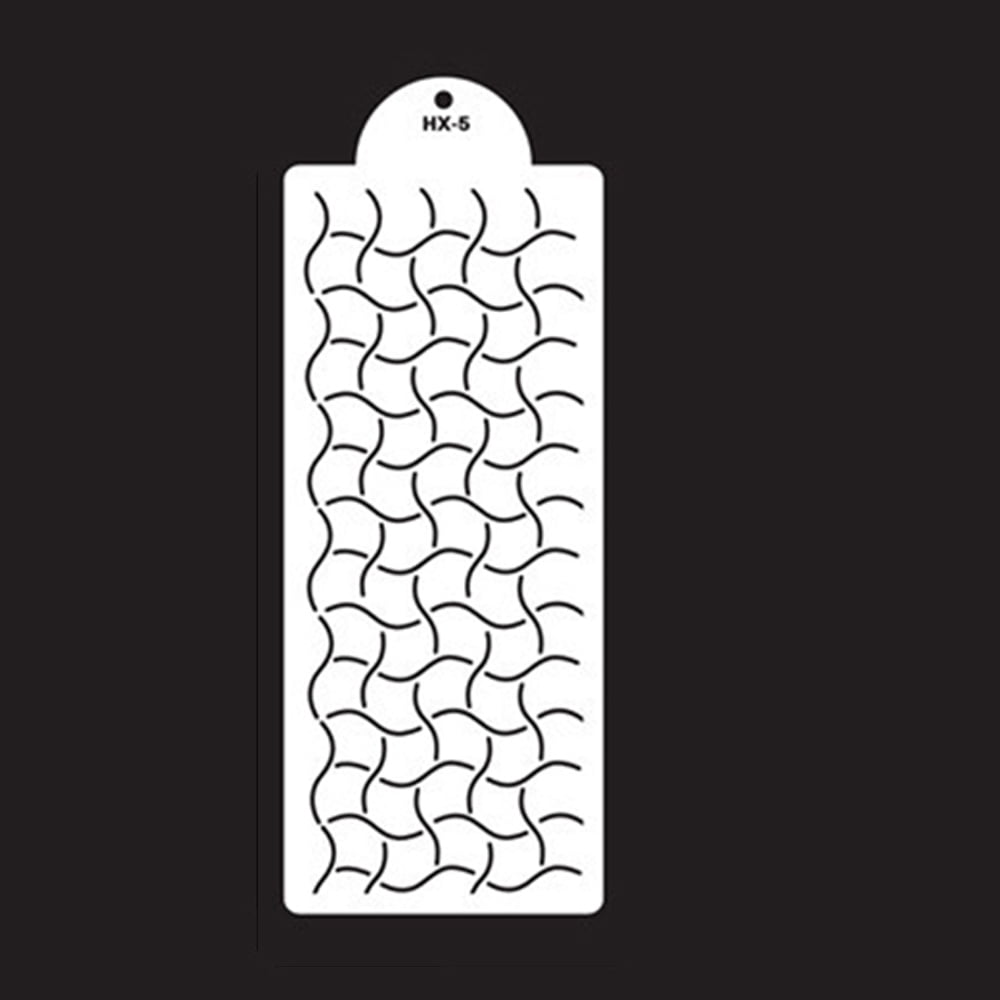 BE-TOOL Cake Stencils, Cake Decorating Buttercream Stencils Plastic ...