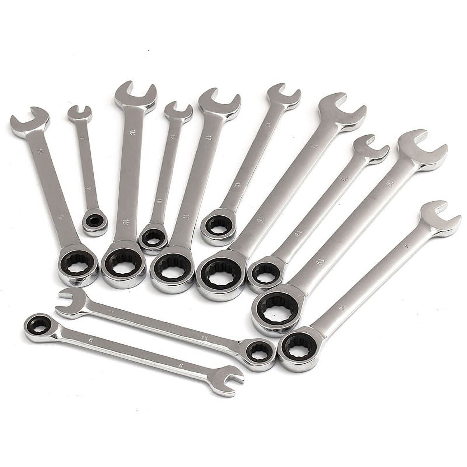 BE-TOOL Dual Fixed Head Ratchet Wrench Chrome Vanadium Steel Repair ...