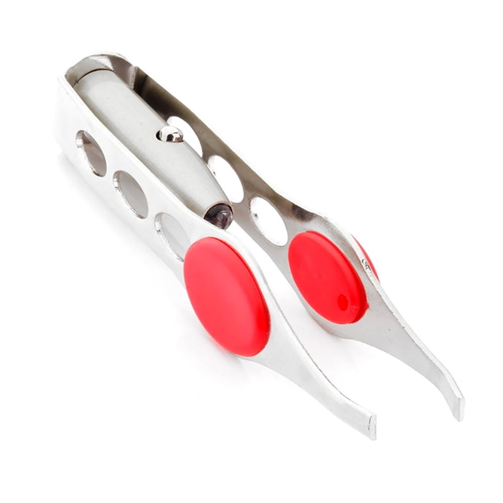 BE-TOOL Eyebrow Tweezer with LED Light for Trimming Eyebrow Hair Nose ...
