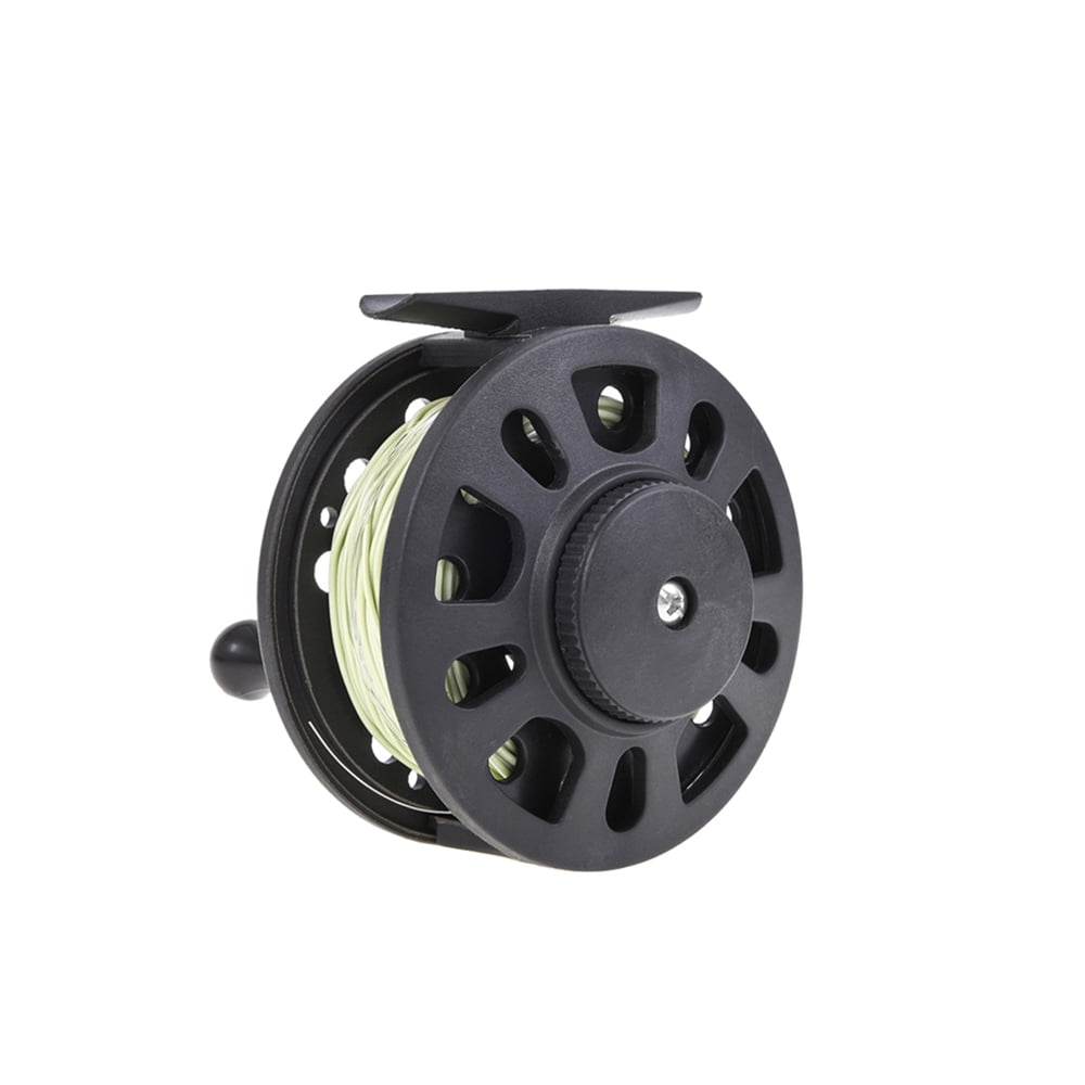 BE-TOOL Fly Fishing Reel with Nylon Line, for Fly Line Backing Line and ...