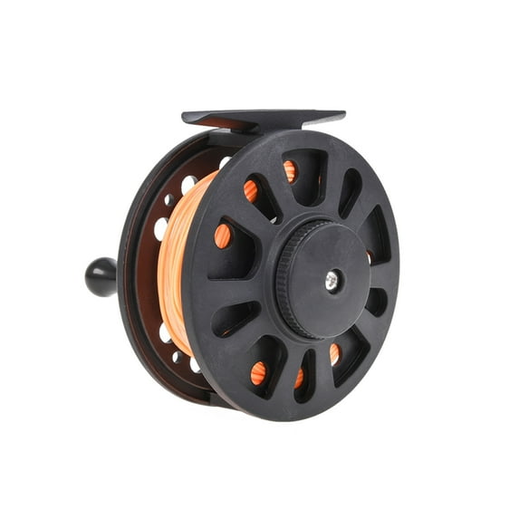 BE-TOOL Fly Fishing Reel with Nylon Line, for Fly Line Backing Line and ...