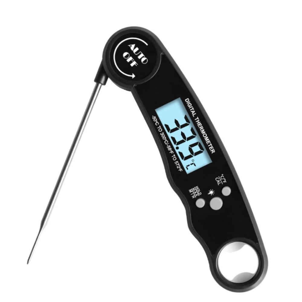 BE-TOOL Food Probe Temperaure Meter 2 Temperature Displays Oven Digital ...