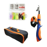 LEO FISHING FISHING Kids Fishing Pole, Telescopic Fishing Rod and Reel ...