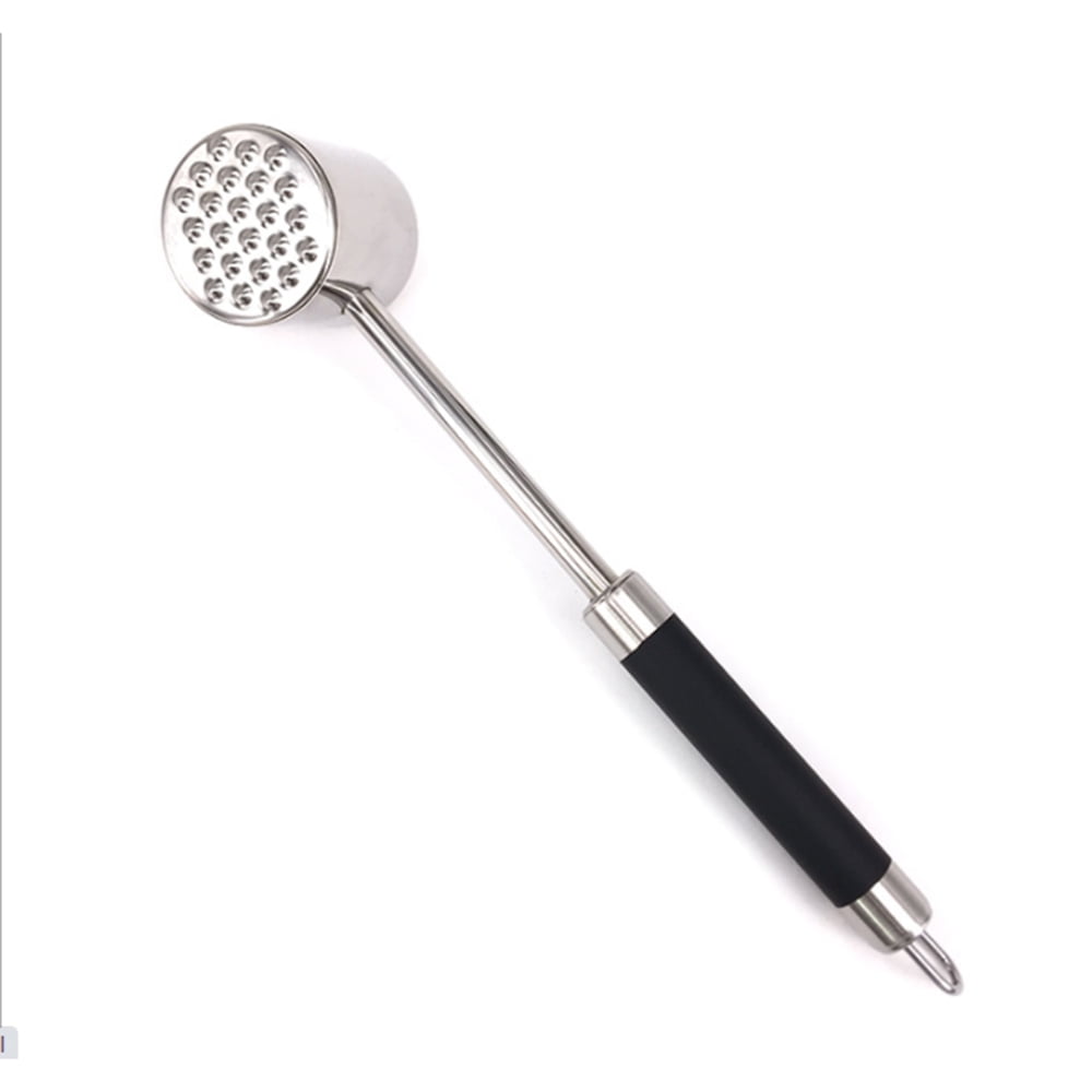 Be Tool Meat Tenderizer Hammer Stainless Steel Double Sided Meat