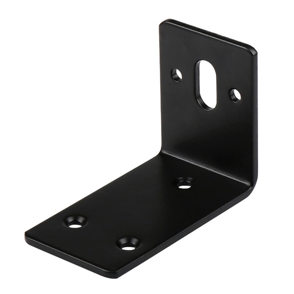 BE-TOOL Metal Bracket Plate L-Shaped Right Angle Shelf Connector Heavy ...