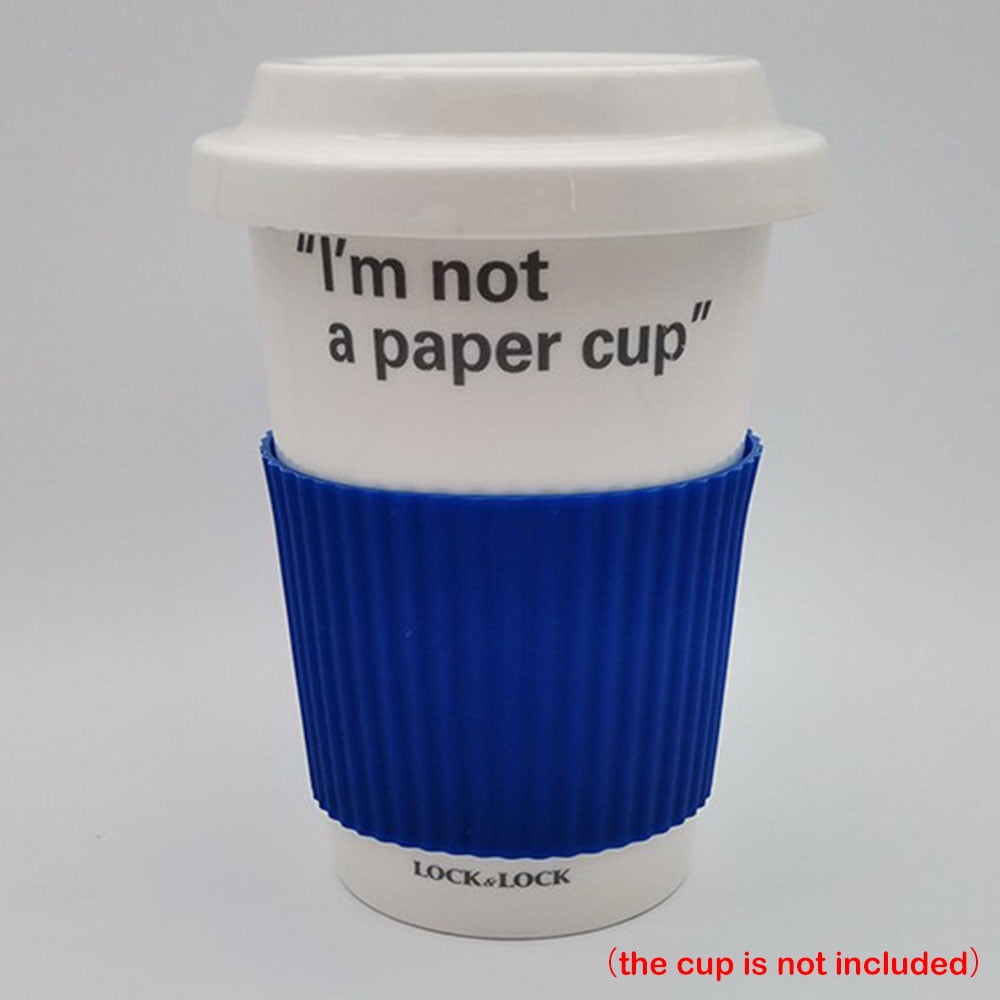 BE-TOOL Nonslip Glass Bottle Mug Coffee Cup Sleeve Heat Resistant ...