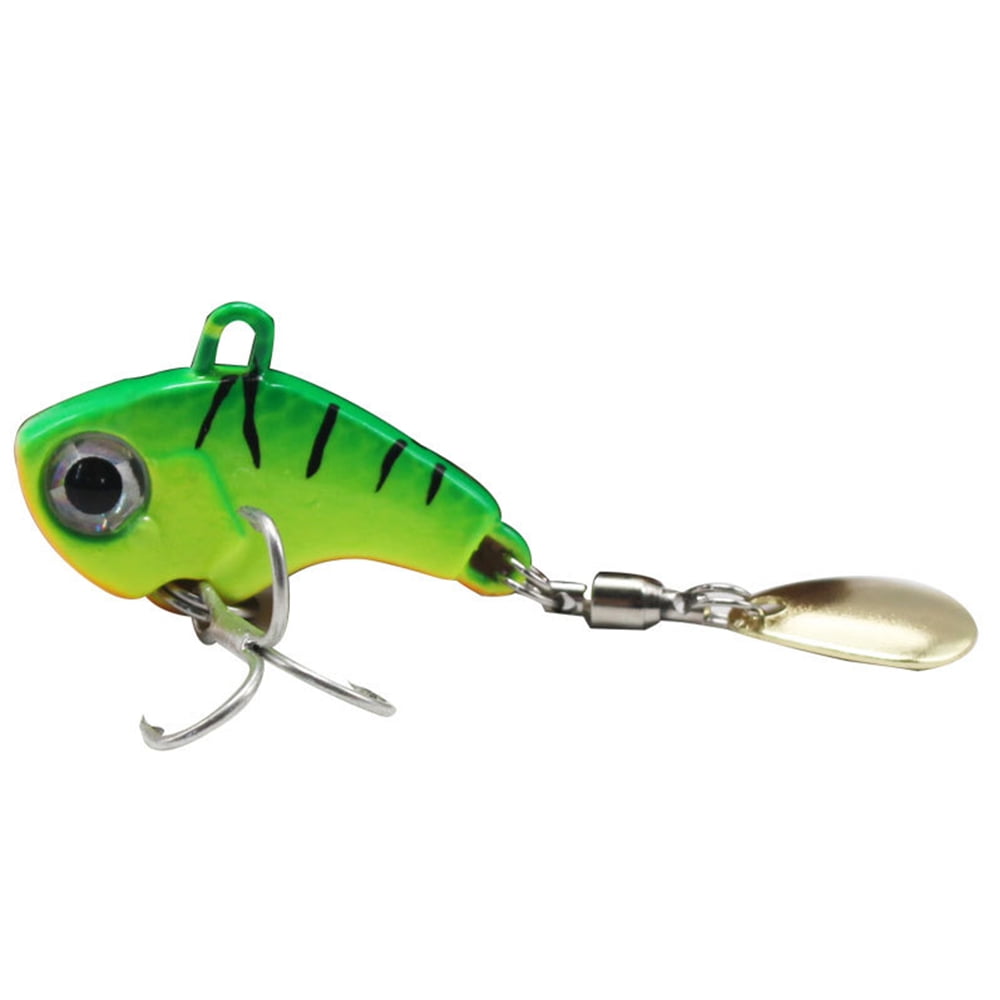 BE-TOOL Spinning Sequin Fishing Lures Lead Metal Fishing Bait with ...