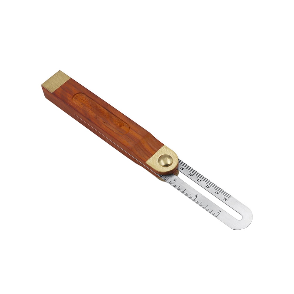 BE-TOOL T-bevel with Stainless Steel Rule, 20cm/7.87inches Adjustable ...