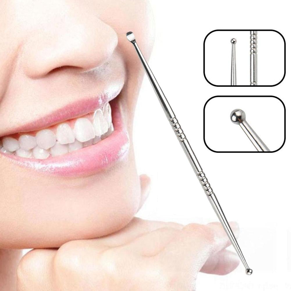 BE Tonsil Stone Removal Pick Tonsillolith Tool Stainless Steel Cleaner ...