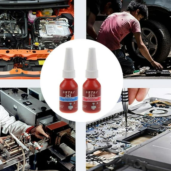 BE XIAOL 242 271 Blue Medium Strength Threadlockers,Leakproof Thread ...