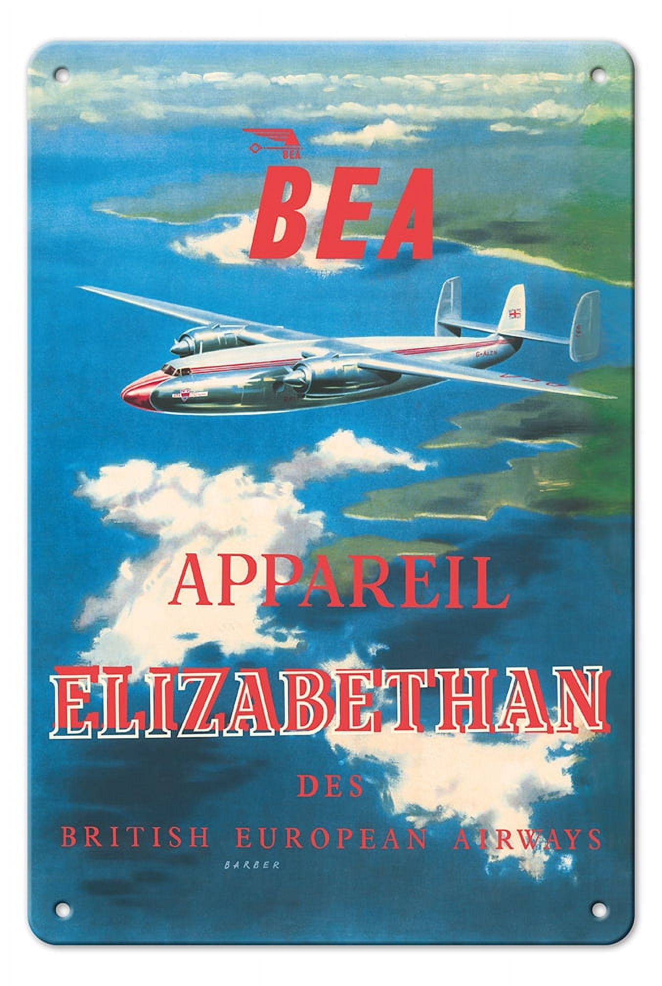 BEA Airspeed Ambassador - Elizabethan Class Service - British European ...