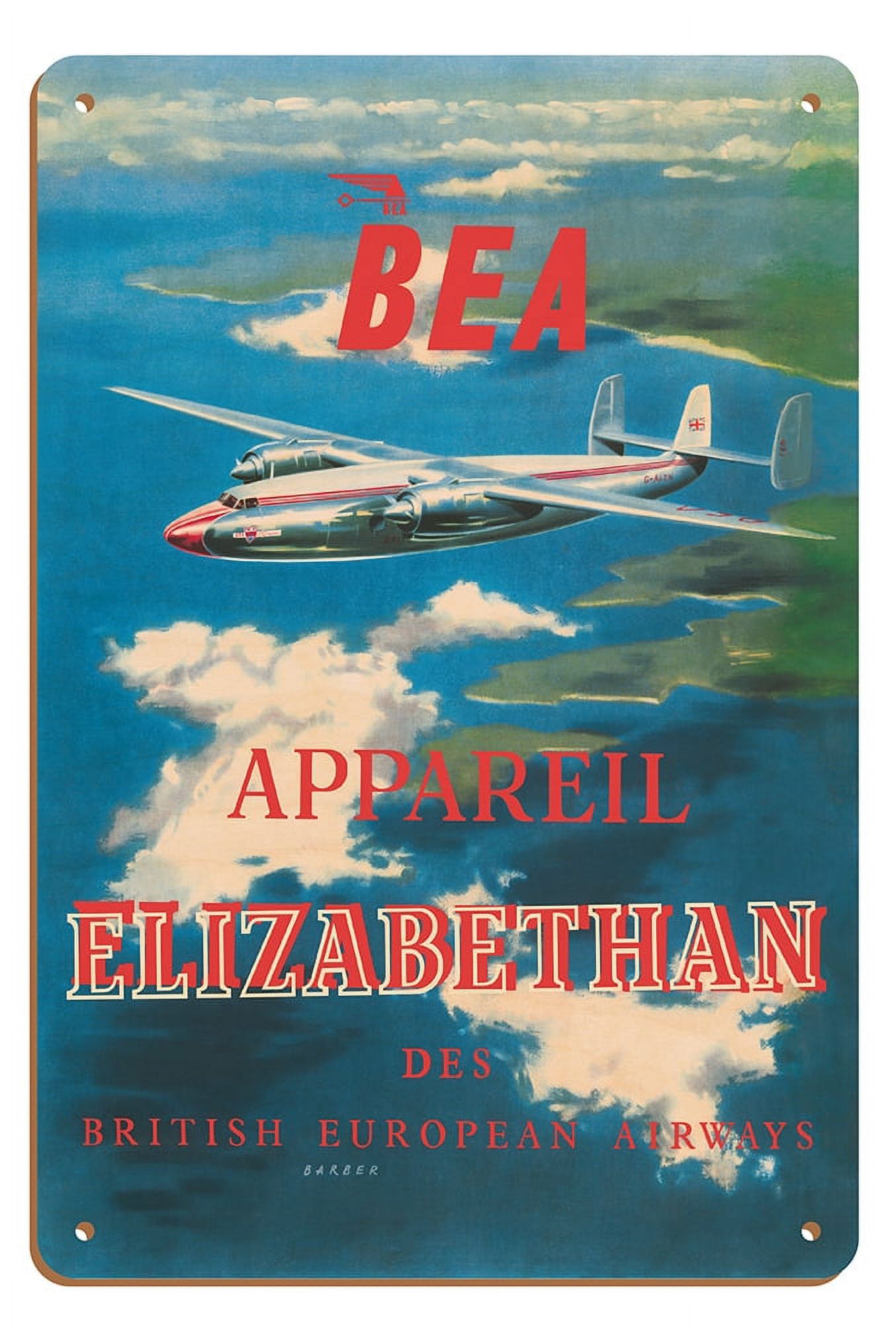 BEA Airspeed Ambassador - Elizabethan Class Service - British European ...