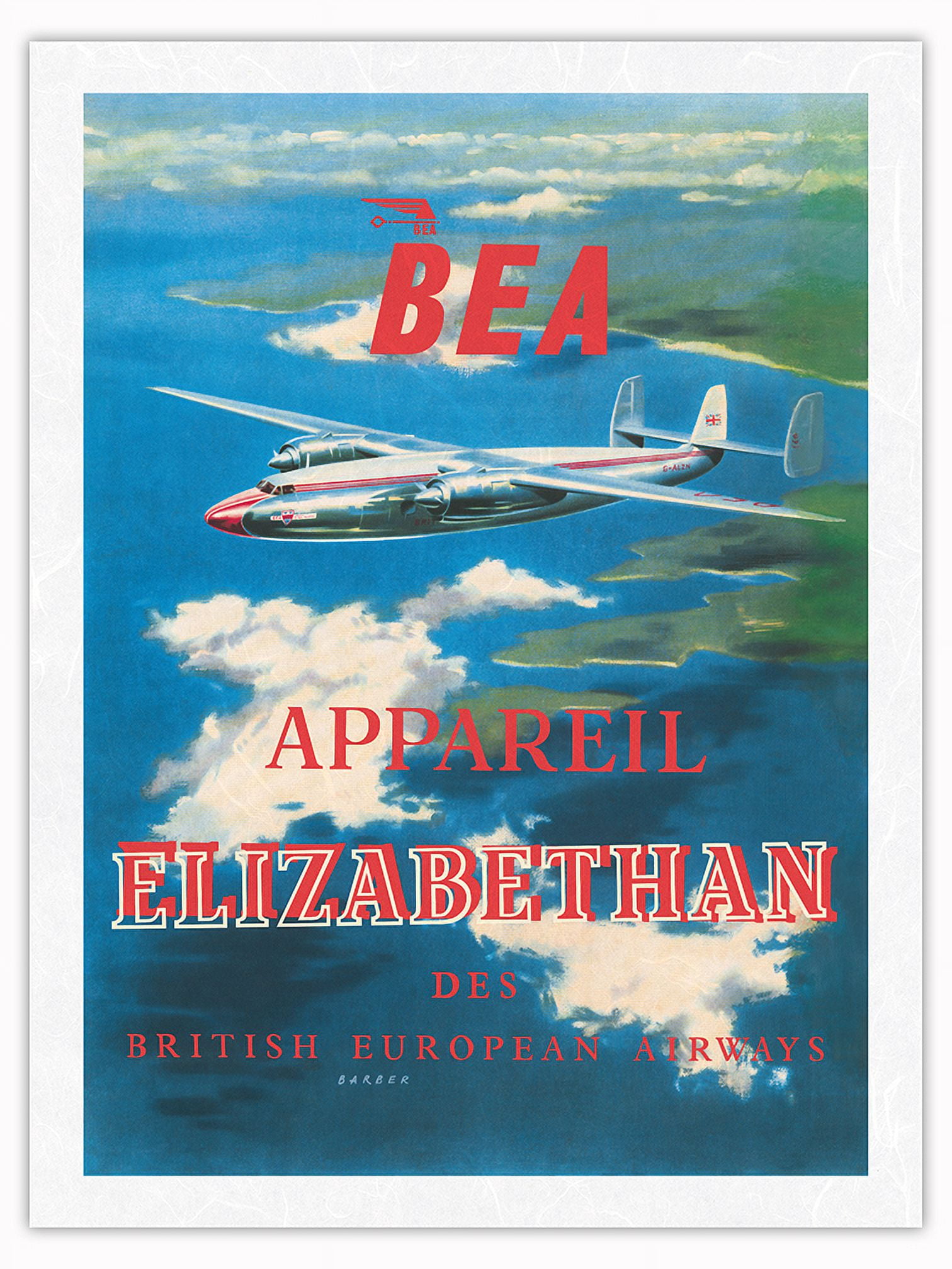 BEA Airspeed Ambassador - Elizabethan Class Service - British European ...