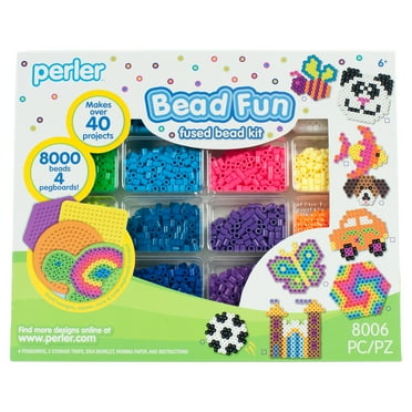 Perler Beads Refills, 1000pk Assorted Colors for Crafts and Hobbies ...