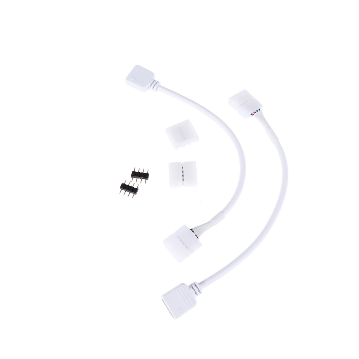BEADCEST 1 Set Rgb Led Strip Connector Connect LED Free Design 17x0.6x0 ...