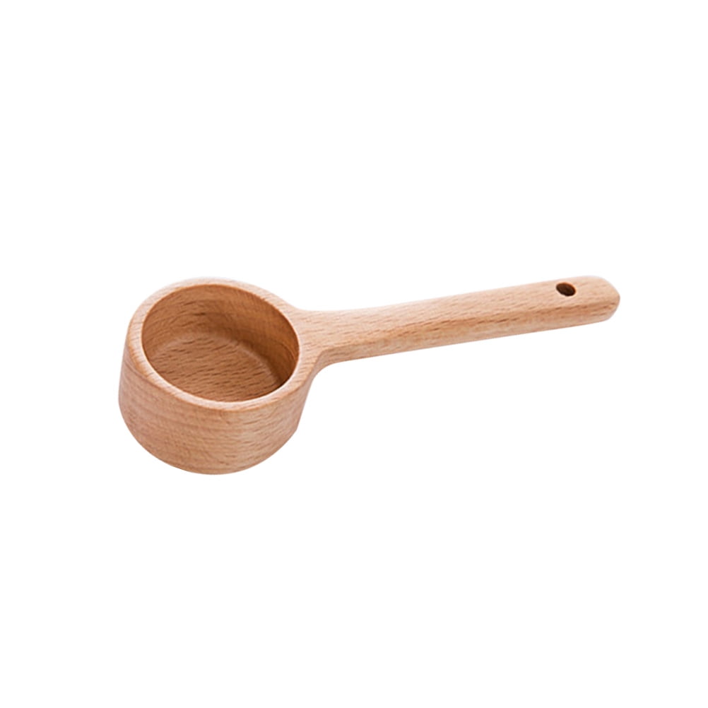 BEADCEST 1Pack Wood Scooper for Tea and Coffee Measuring with Oil ...