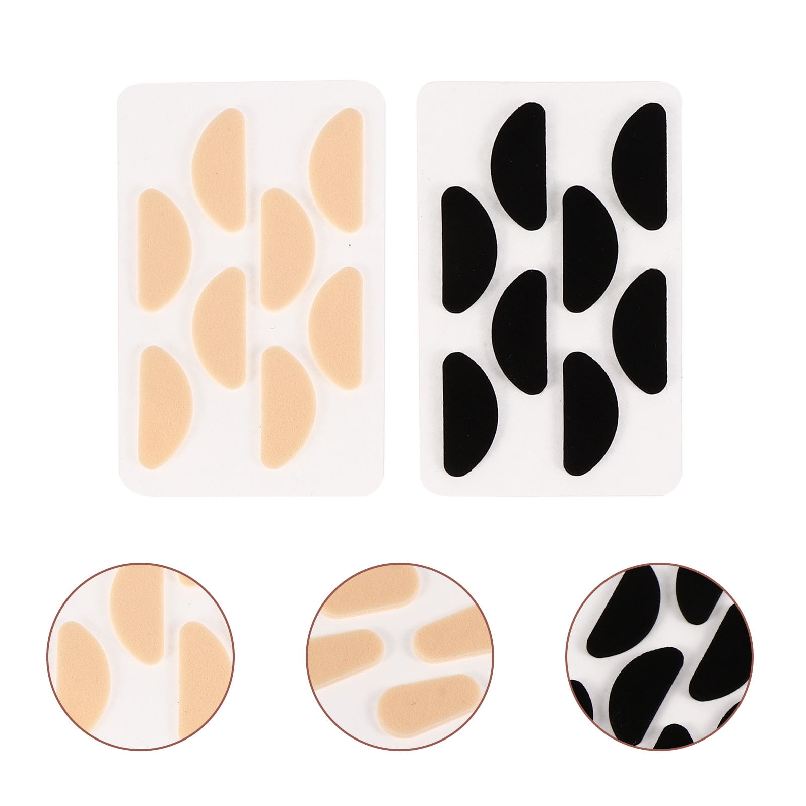 BEADCEST 20 Sheets Set D Shape Comfort Enhancement Nose Pads for ...