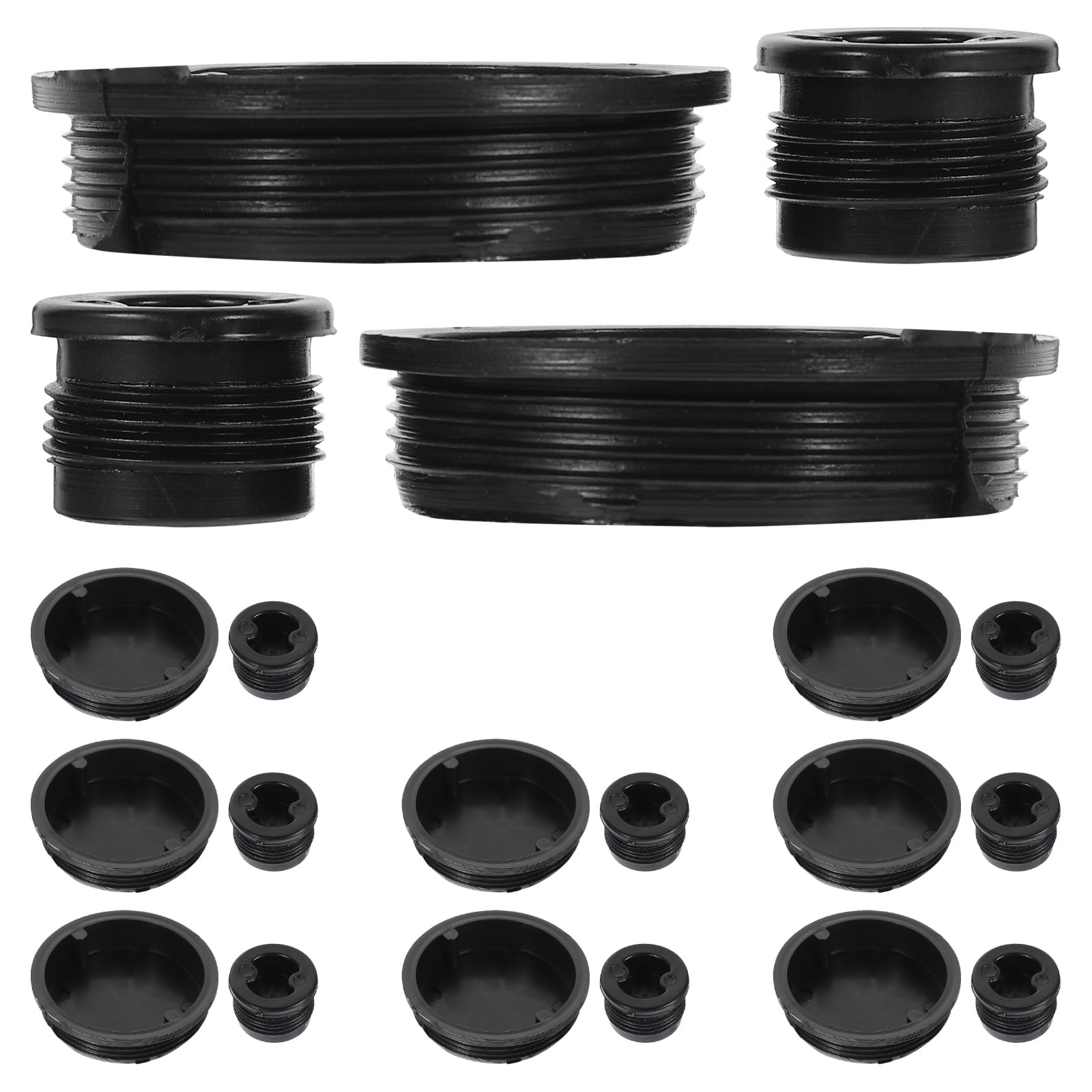 BEADCEST 20Pcs Round Plastic Bung Caps for Drum Lid Cover and Drum Bung ...