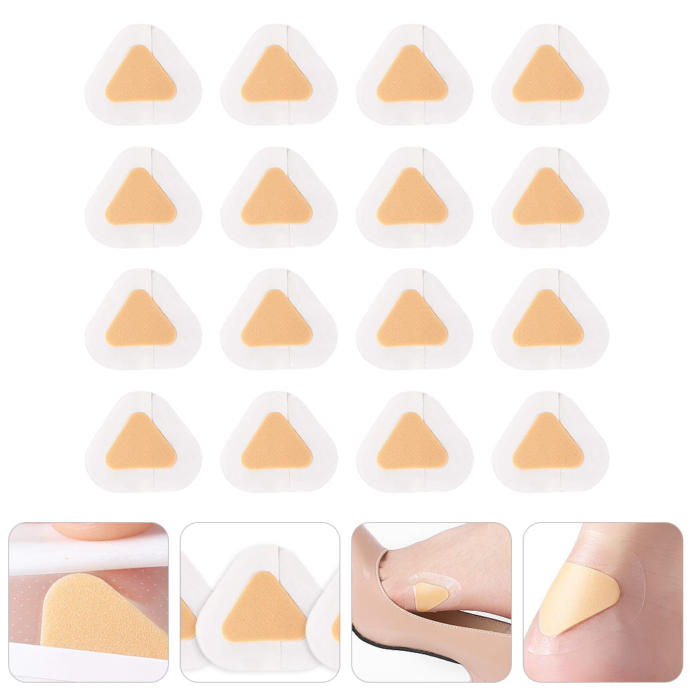 BEADCEST 24Pcs Khaki Triangle Heel Inserts Women Anti Slip for Walking ...
