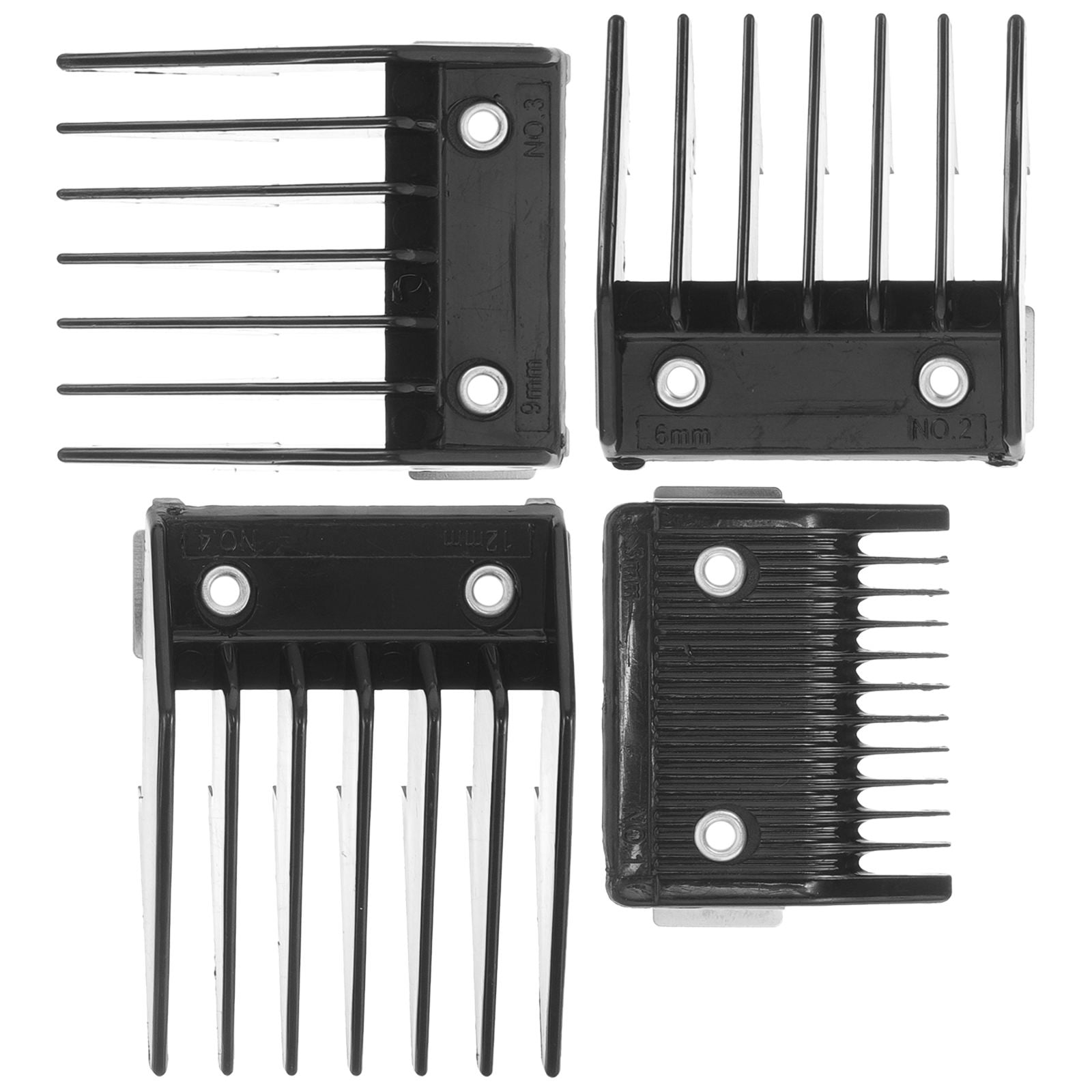 BEADCEST 4Pcs Guide Comb Attachments Clipper Guards Set Buckle For ...