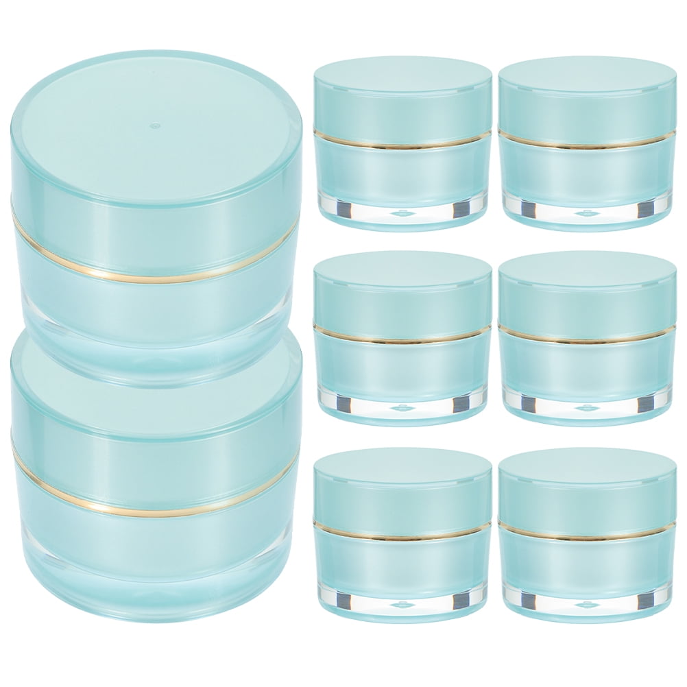 BEADCEST 6Pcs Food Storage Containers With Lids Airtight Travel Jar ...