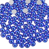 BEADSLAND Blue Rhinestones, Flatback Crystal Rhinestones for Craft ...