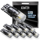 500% Brighter T10 LED Bulbs 6500K AUXITO 194 LED Bulbs For License ...