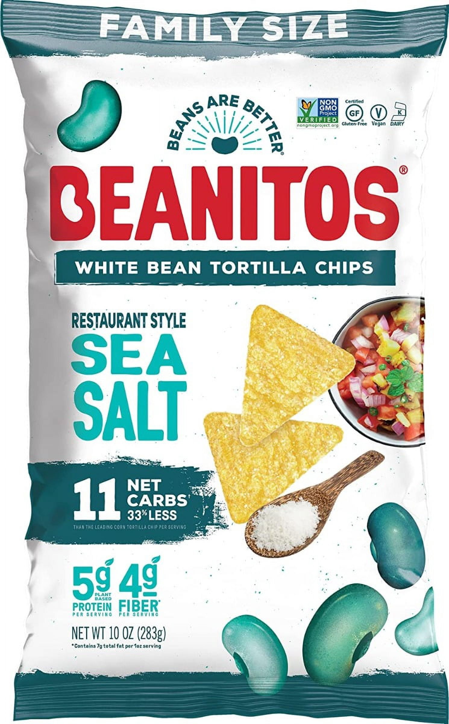 Beanitos: Restaurant Style Bean Chips, 10 Oz - Walmart.com