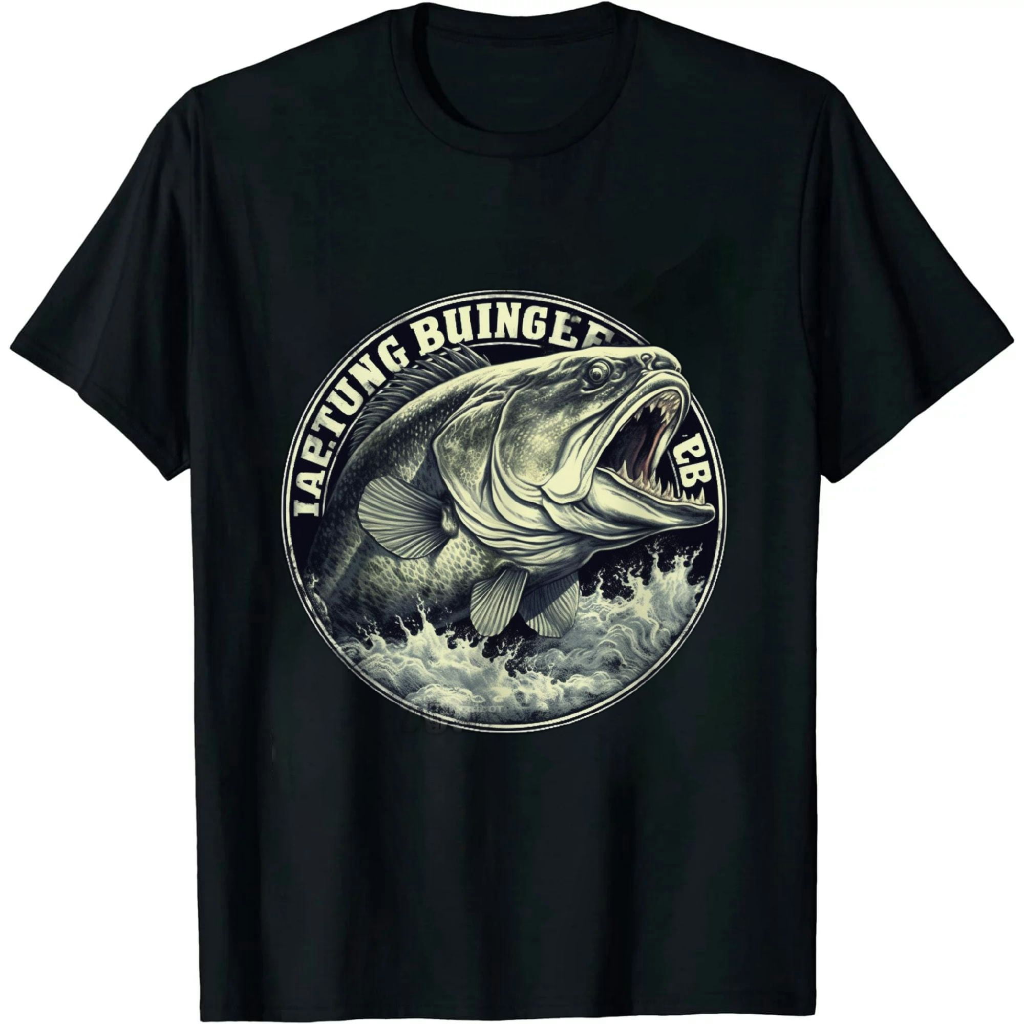 BEAR RUN Women's Largemouth Bass Fishing T-Shirt - Pro Angler Bass ...