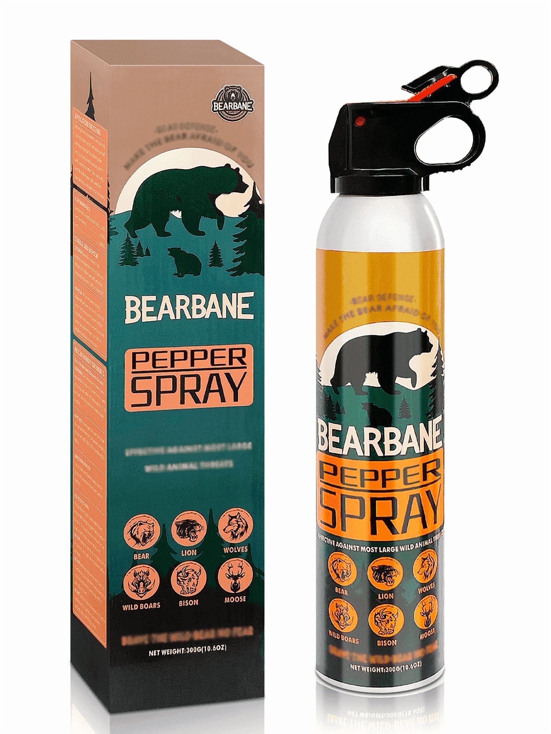 BEARBANE Pepper Spray 10.6oz Bear Spray 1 Count - Walmart.com