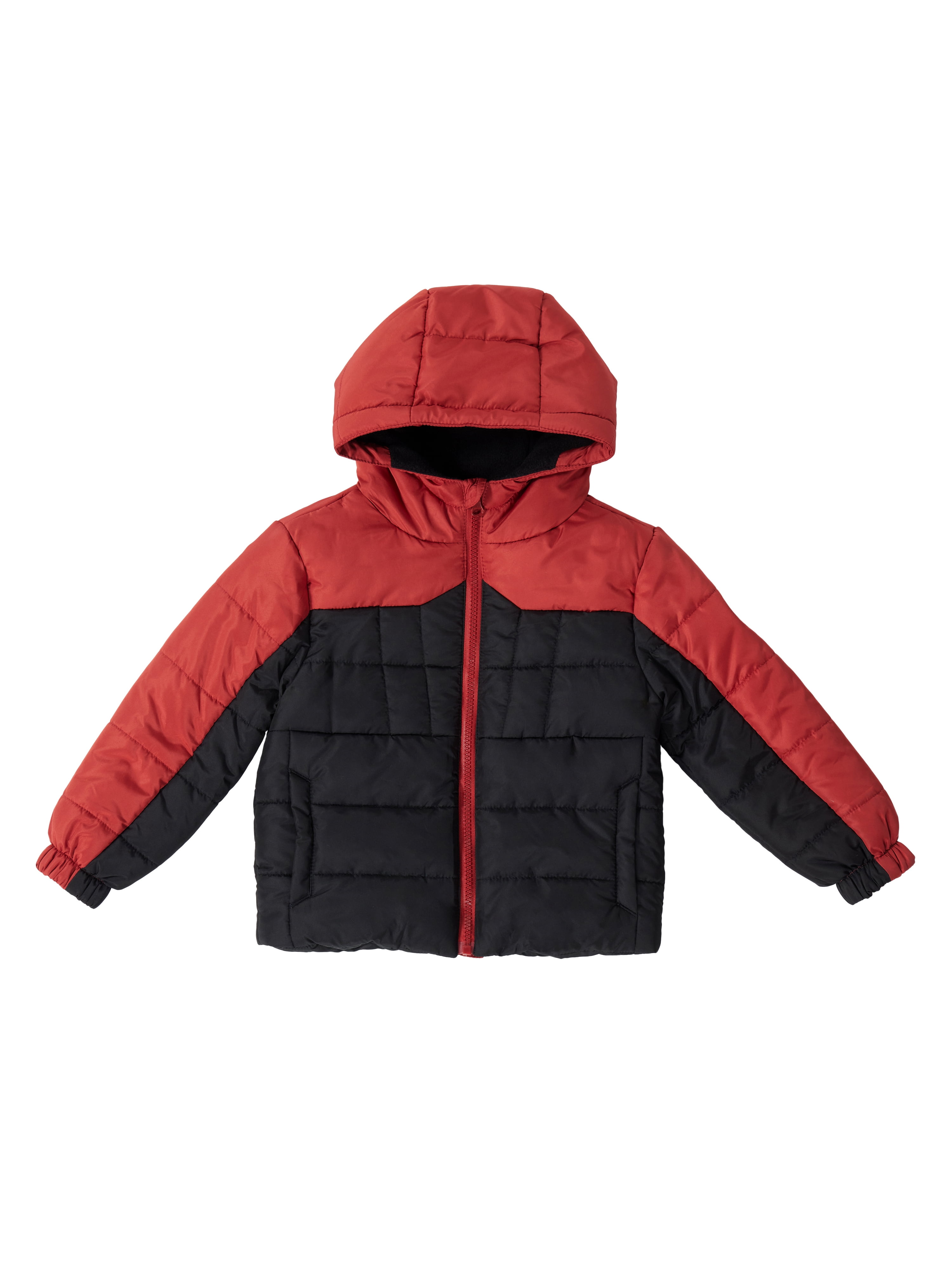 BEARPAW Little Boy's Quilted Puffer Coat with Hood Outerwear - Walmart.com