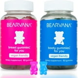 BEARVANA Top Support and Peach Support Gummies, Vegan, Herbal Blend ...