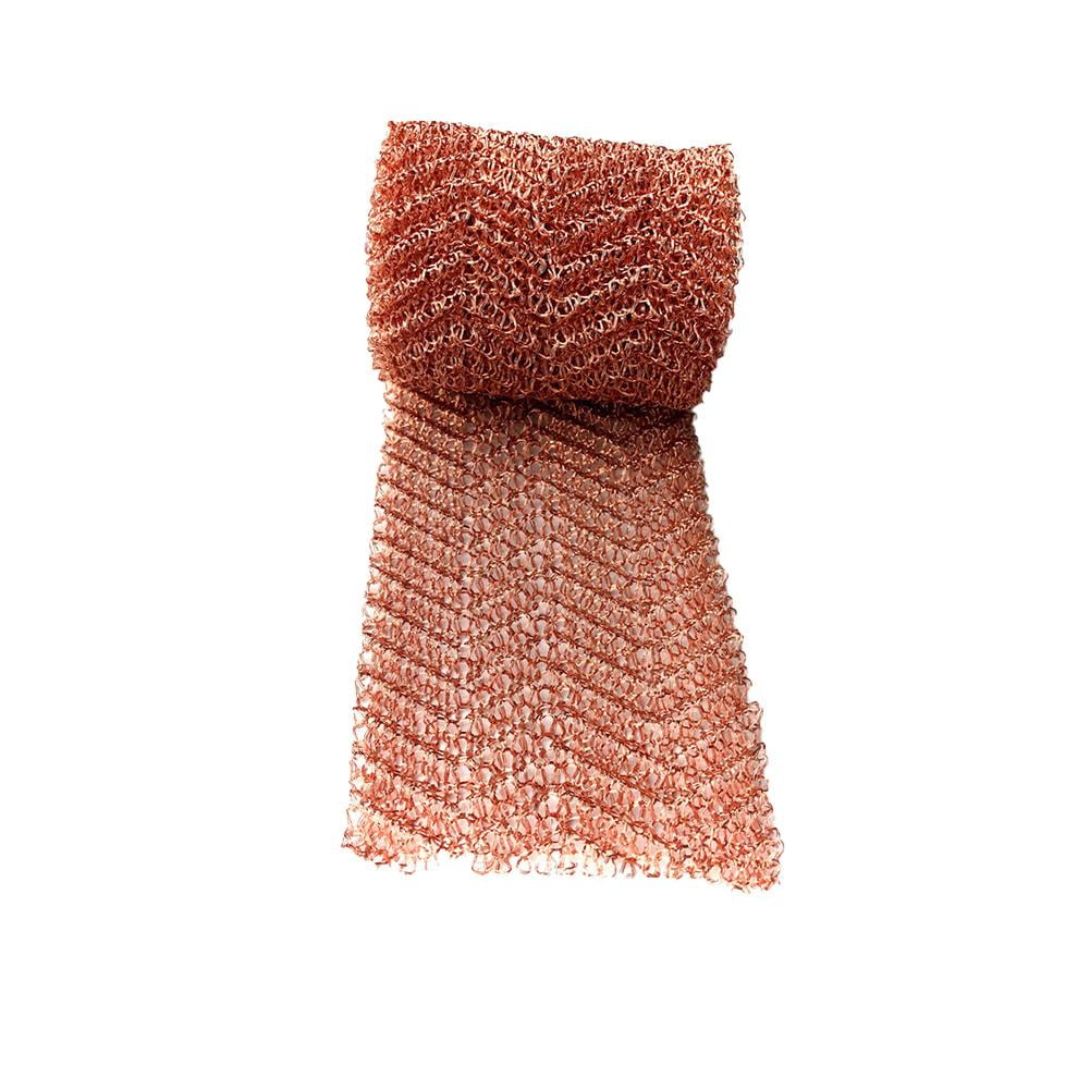 BEATIZ 1pcs Pure-Copper Knitted Mesh 12.7CM Width Stops Slugs Rodents ...