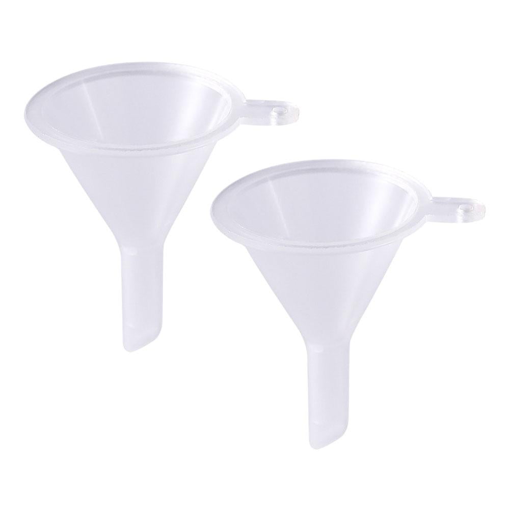 BEATIZ Mini Reusable Funnel, Clear Plastic Funnel for Bottling ...
