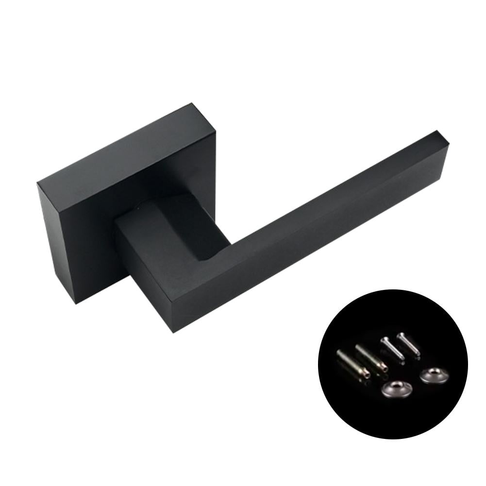 BEATIZ Privacy Door Locks Passage Handles Brushed Nickel Entry H keyed ...