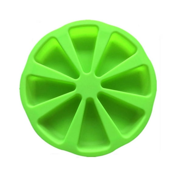 BEATIZ Silicone 8 Triangle Cavity Portion Cake Mold Slice Pastry Pizza ...