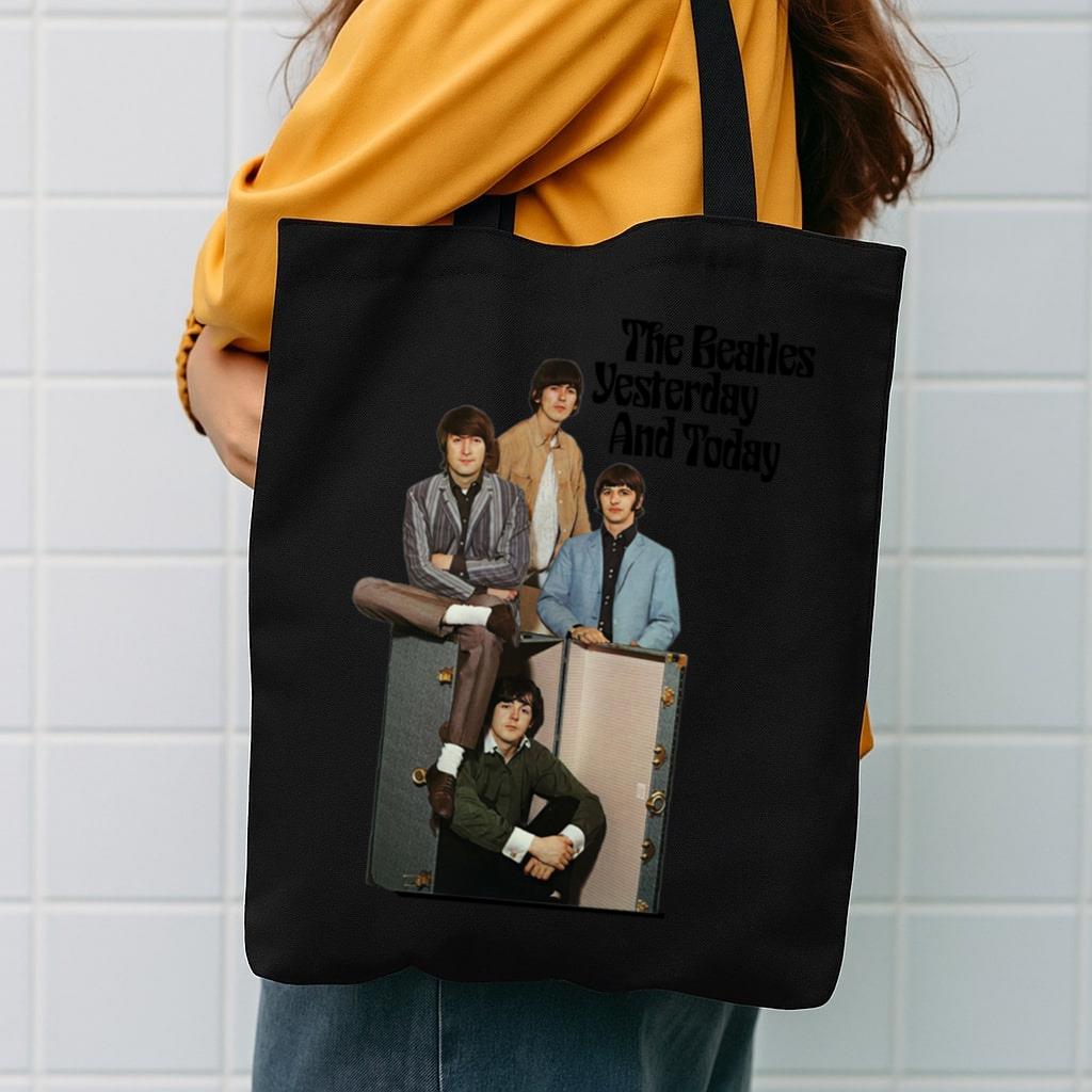 BEATLES YESTERDAY AND TODAY TRUNK Tote Bag Lennon McCartney Butcher ...