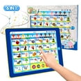 Beaure Learning Tablet Baby Toy 6 in 1 Educational Toy for Toddlers 1-3 ...